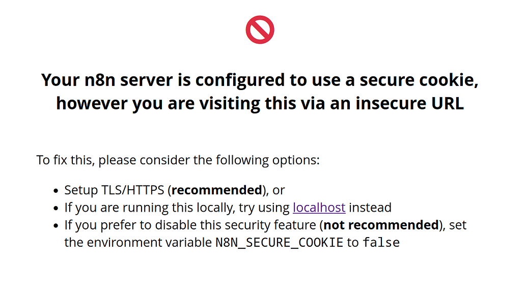 Please document N8N_SECURE_COOKIE - Feature Requests - n8n Community