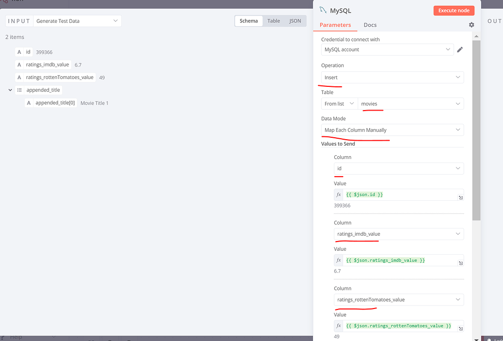 Guide on how to use MS SQL Insert Function - Questions - n8n Community