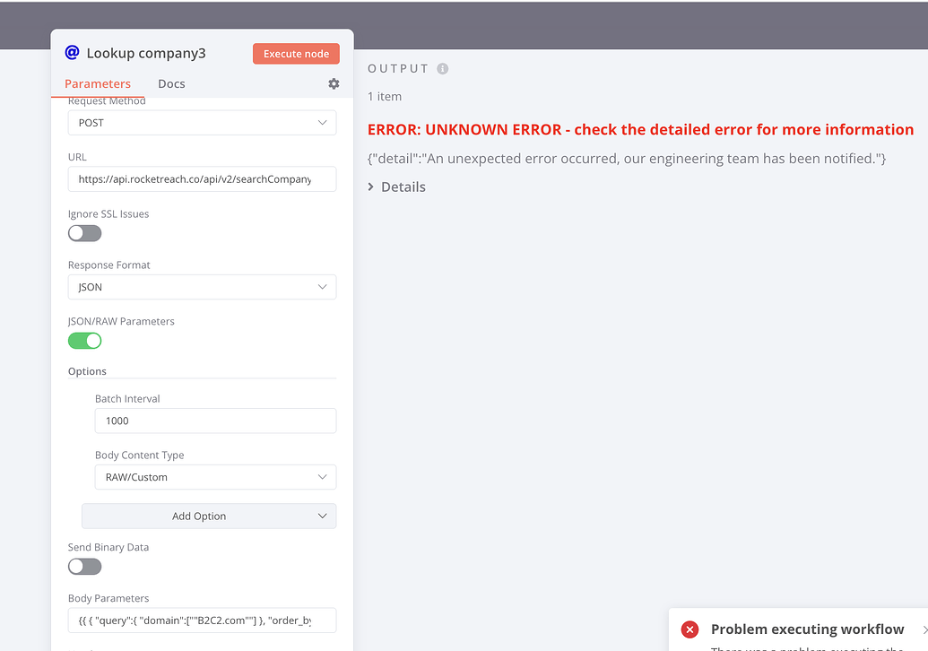 JSON/RAW parameters not working as expected - Questions - n8n Community