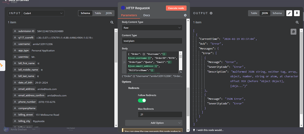 Request Getting An Error In N8n Node Questions N8n Community