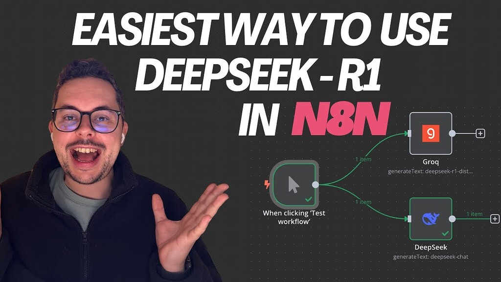 DeepSeek R1 + Groq in n8n is INSANELY Fast! | Custom Node Tutorial ...