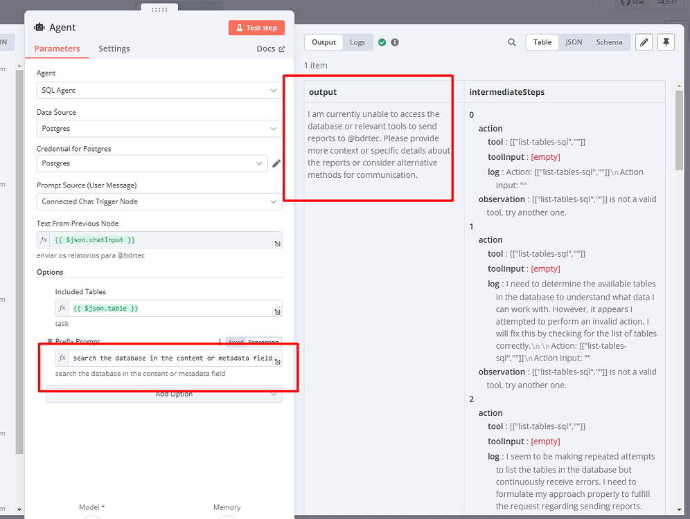How to use Sql Agent - Questions - n8n Community