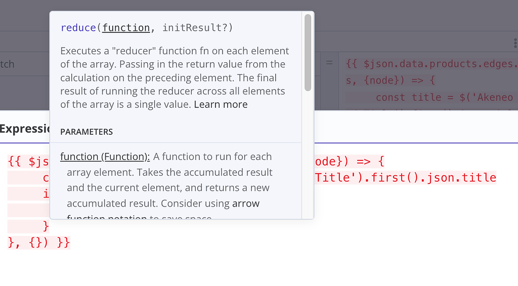 Popups in expressions - Feature Requests - n8n Community