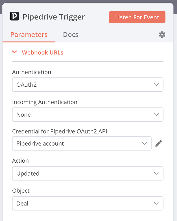 Pipedrive Trigger via OAuth2 returns "Scope and URL mismatch" error - Questions - n8n