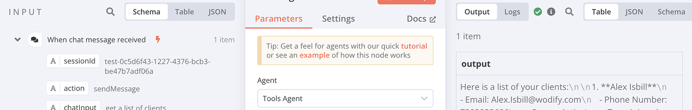 Problem in node ‘AI Agent‘ Received tool input did not match expected schema - Questions - n8n ...