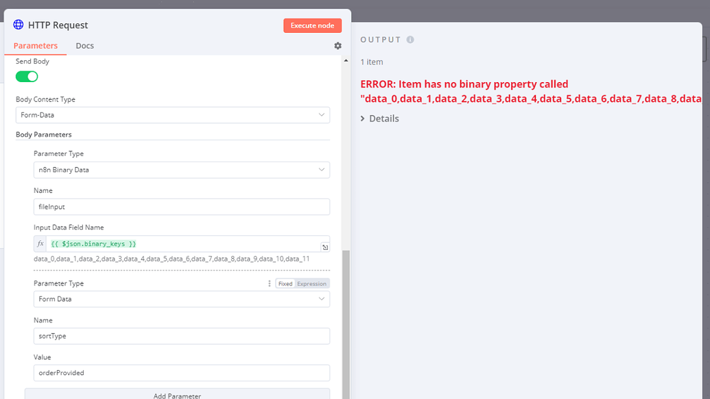 Send multiple binary files in n8n Binary Data - Questions - n8n Community