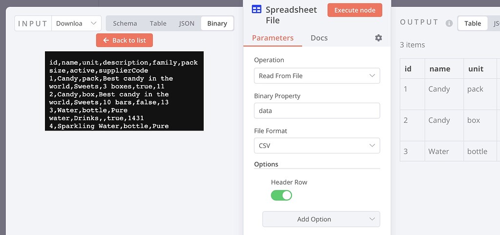 Spreadsheet File Read From File Missing Item Questions N8n Community 9856