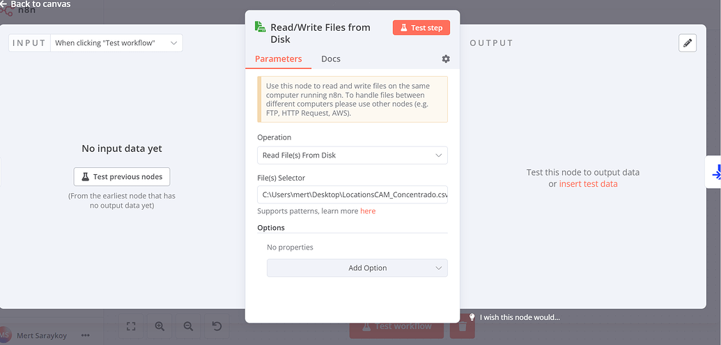 Read CSV file and convert into JSON - Questions - n8n Community