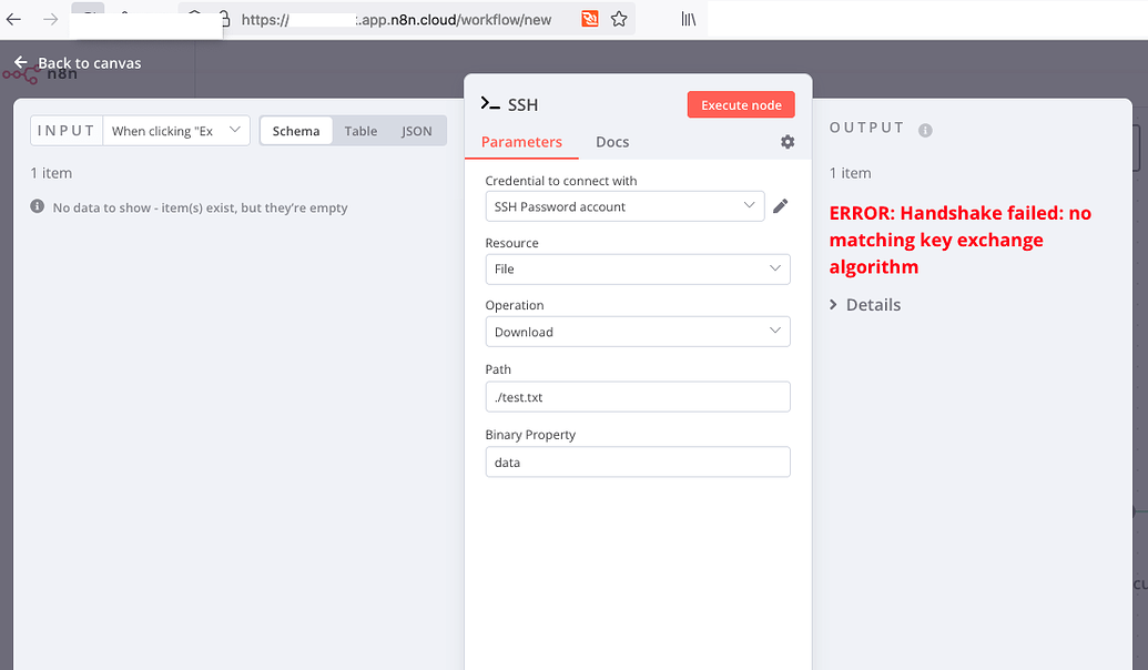 SFTP: connect->getConnection: Handshake failed: no matching key exchange algorithm - Feature ...