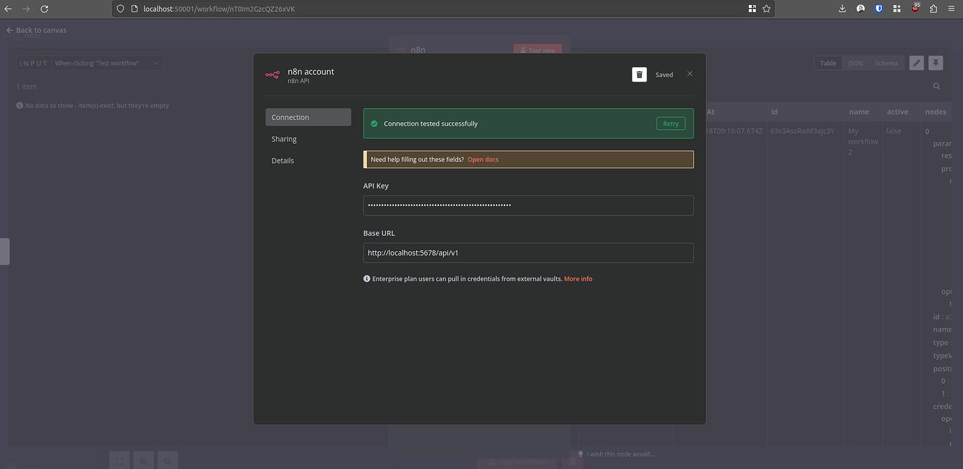 N8n credentials error - Questions - n8n Community