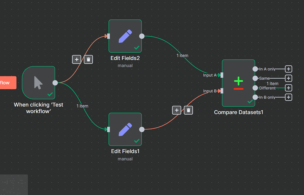 Error in Compare Node - Feedback - n8n Community
