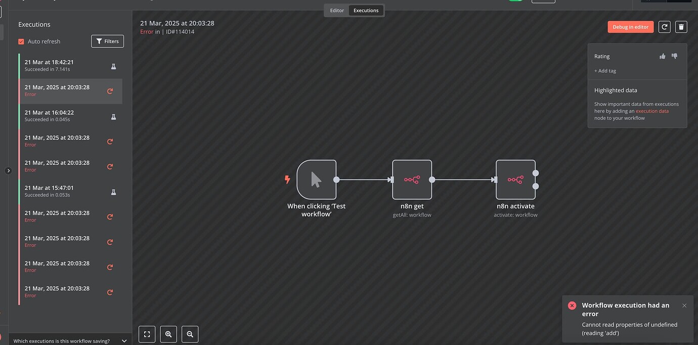 Execute command raises 'Cannot read properties of undefined (reading 'add')' - Questions - n8n ...