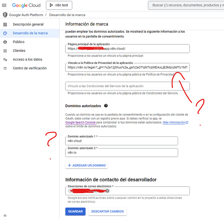 Denied Access to Google Account - n8n.cloud OAuth Issue - Questions - n8n Community