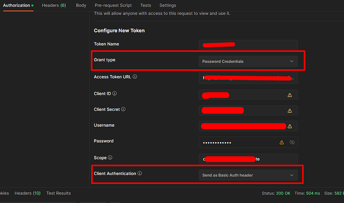 oAuth2 : Password credential HTTP Request - Questions - n8n Community