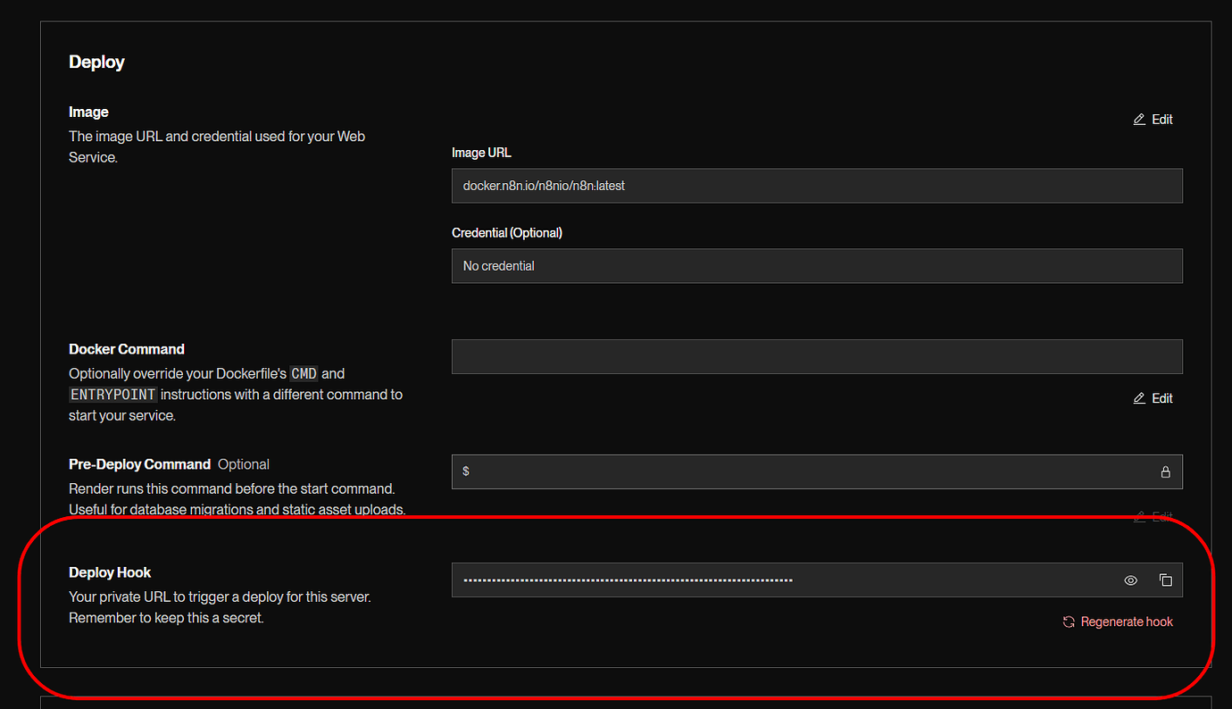 How to change Webhook URLs in self hosted n8n (hosted on render) - Questions - n8n Community