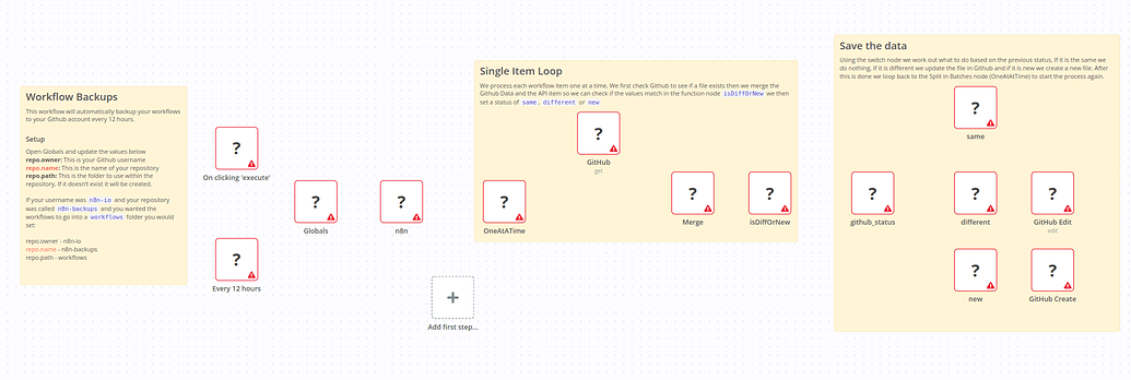 Fresh install says Could not insert node 'n8n-nodes-base ...