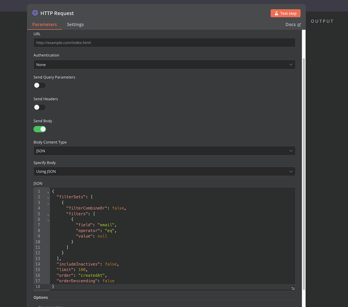 How can I send a POST request with --data required? - Questions - n8n Community