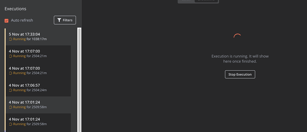 Running execution log - Feature Requests - n8n Community