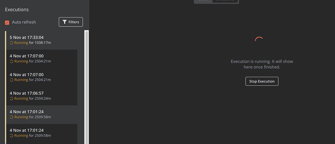 Running Execution Log Feature Requests N8n Community
