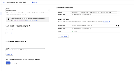 Get YouTube Transcript - Questions - n8n