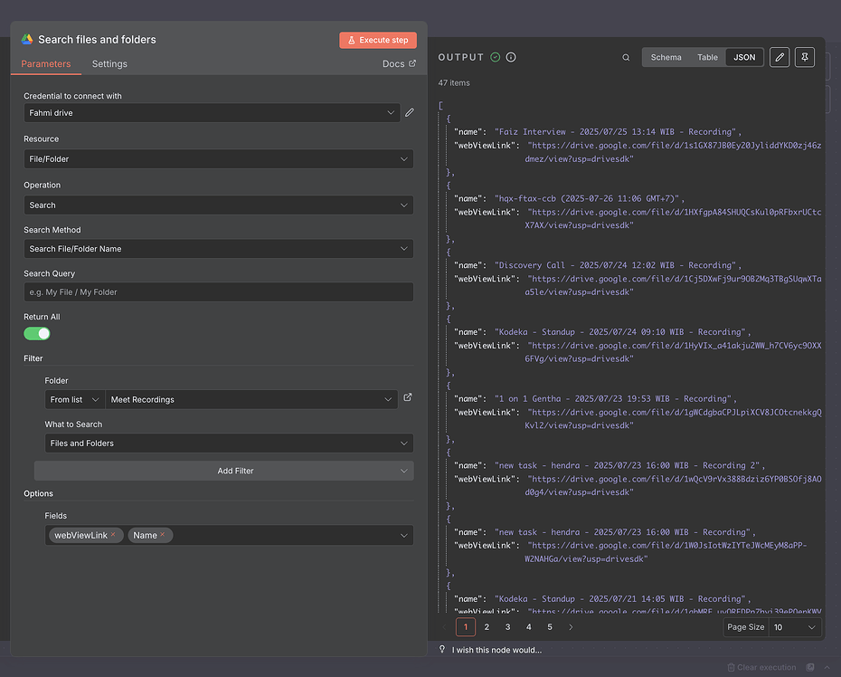 How to see all files inside a google drive? - Questions - n8n Community