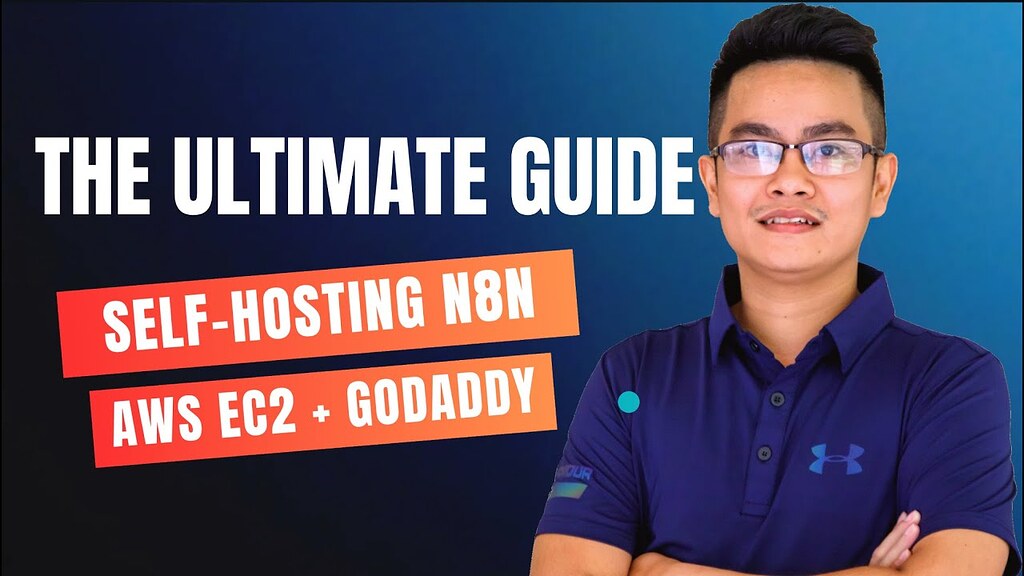 The Ultimate Guide to Self-Hosting n8n on AWS EC2 (with Docker & GoDaddy DNS) - English 🇬🇧 - n8n ...