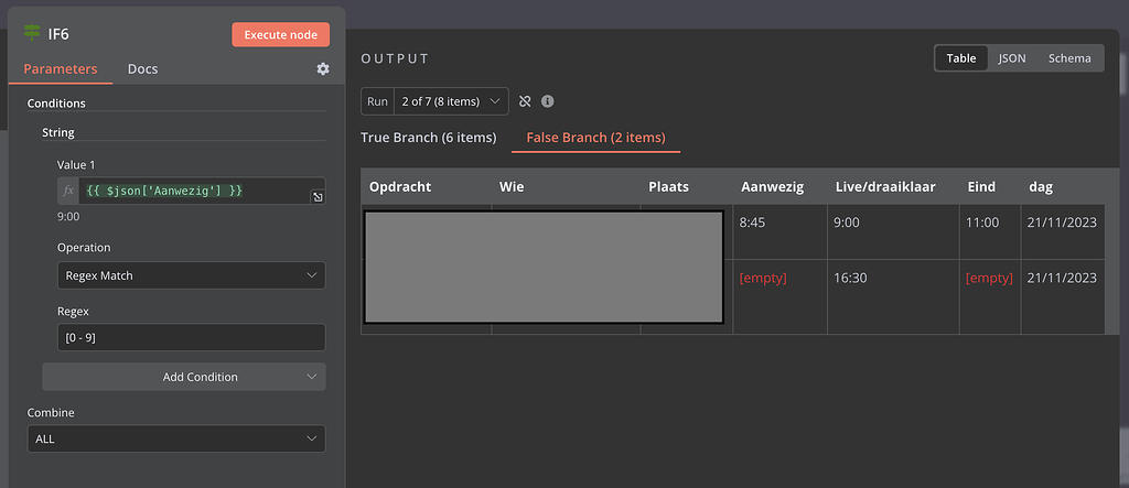 Regex match not working - Questions - n8n Community Regex match not working - Questions - n8n Community