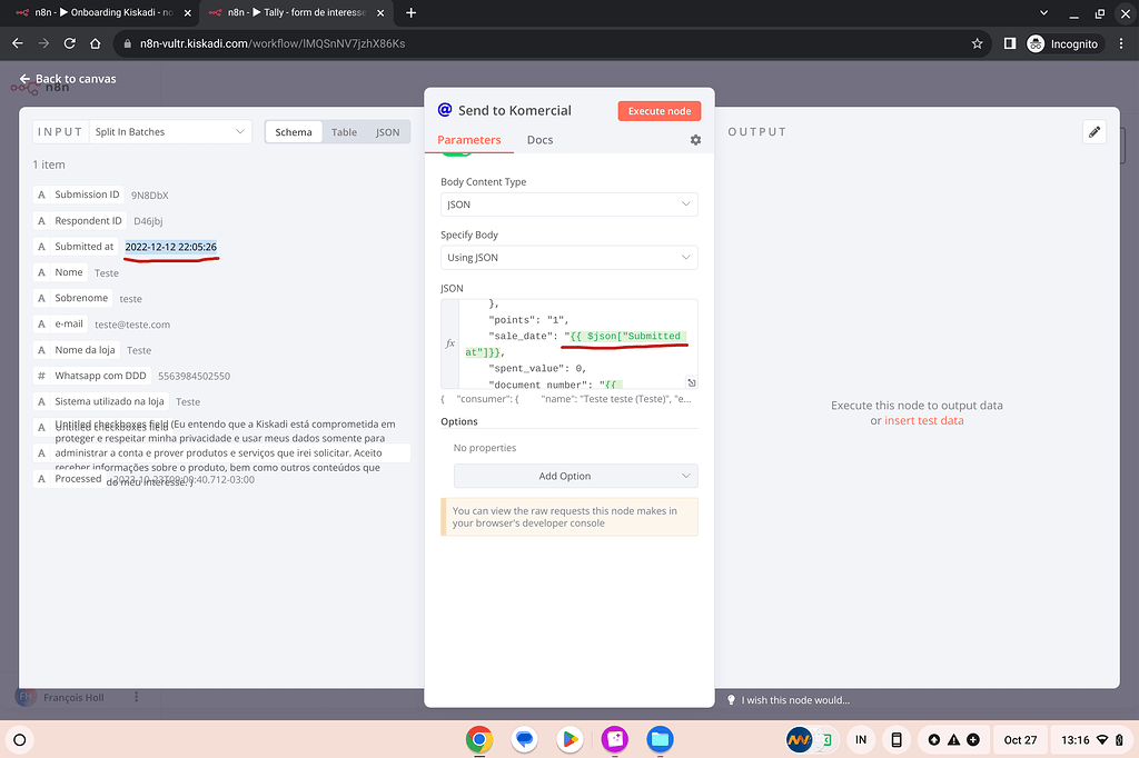 Convert Timestamp From GMT To Brazil 3h Timezone Questions N8n convert-timestamp-from-gmt-to-brazil-3h-timezone-questions-n8n