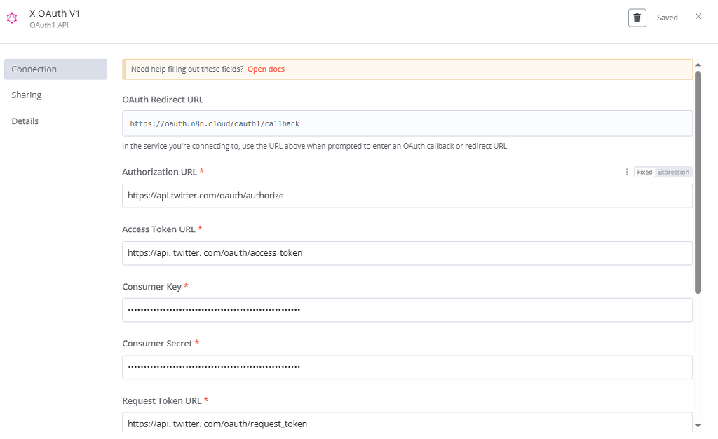 X OAuth 1 API Authentication - Error X OAuth 1 API Authentication - Error