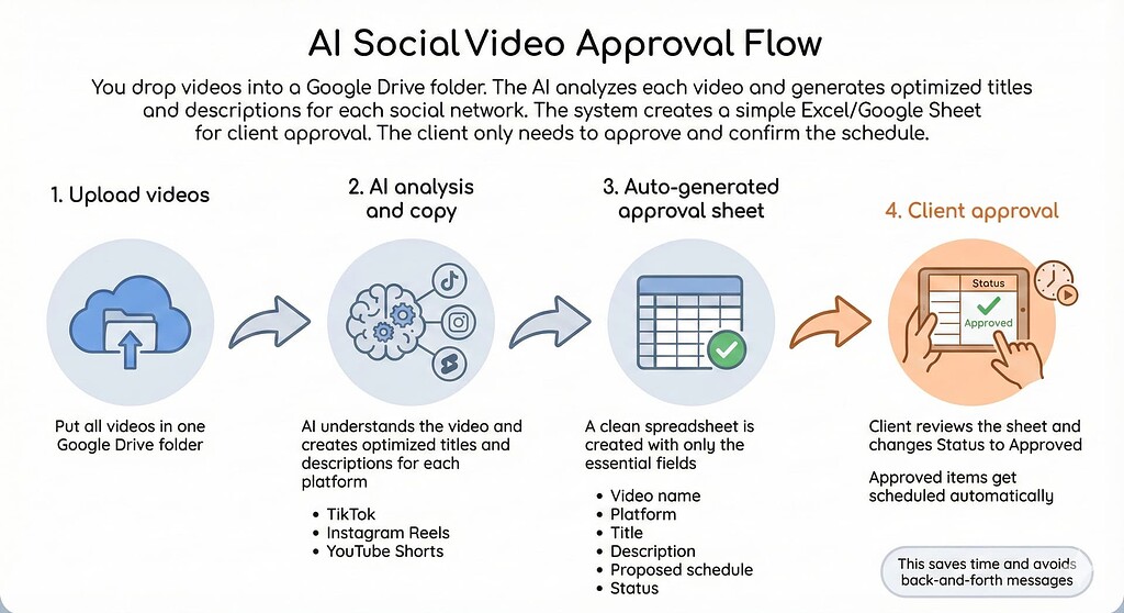 I’ve created a perfect workflow for social media managers or anyone who ...