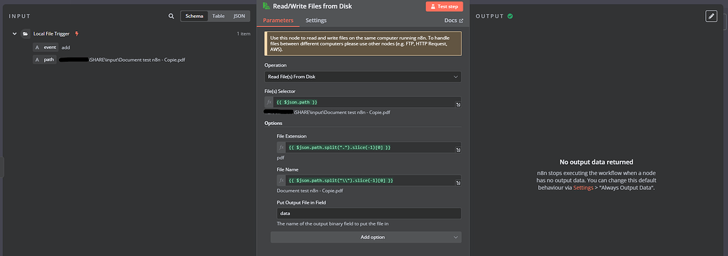 Read Binary Files, output is empty - Questions - n8n Community