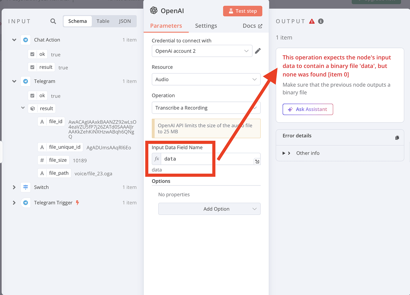 How to get binary data in the correct way? - Questions - n8n Community