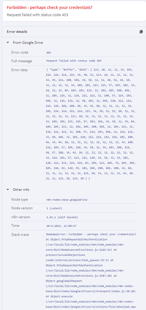Add The Full Error Given By An Api In The Error Output Feature Requests N8n Community 