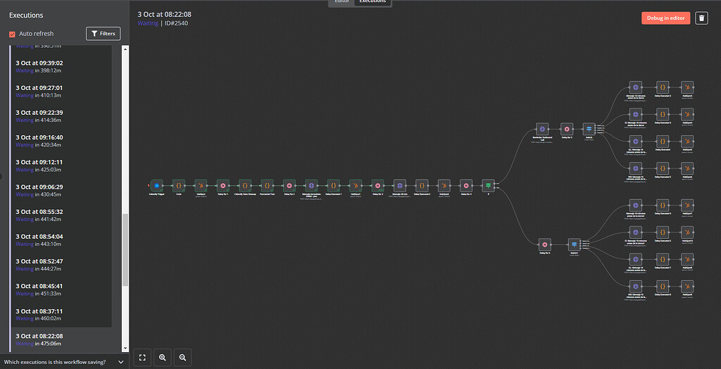 Help with Wait Node: Flows Stuck in "Waiting" Status After Time Passed - Questions - n8n Community