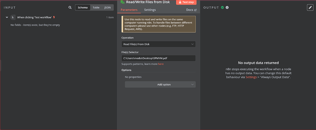 Read/write file disk - Questions - n8n Community