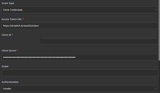 OAuth2 using Client Credentials causes Bad Request - Questions - n8n ...