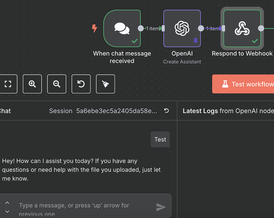 How do I Respond To Chat Node With "Respond To Webhook" - Questions - n8n Community