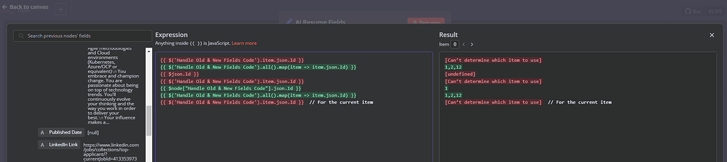 Is there a way to solve this, or should I handle it differently? - Help me Build my Workflow ...