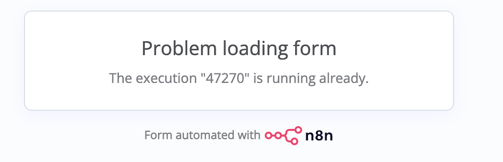 N8N Form issue - Questions - n8n Community