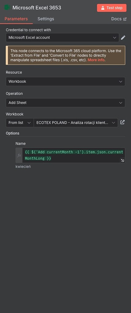 Microsoft Excel 365 node Error: A resource with the same name or identifier already exists ...