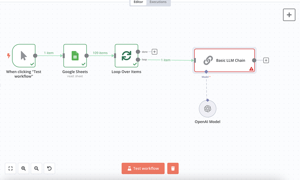 Basic LLM chain issue.: Parameter "Text" is required - Questions - n8n