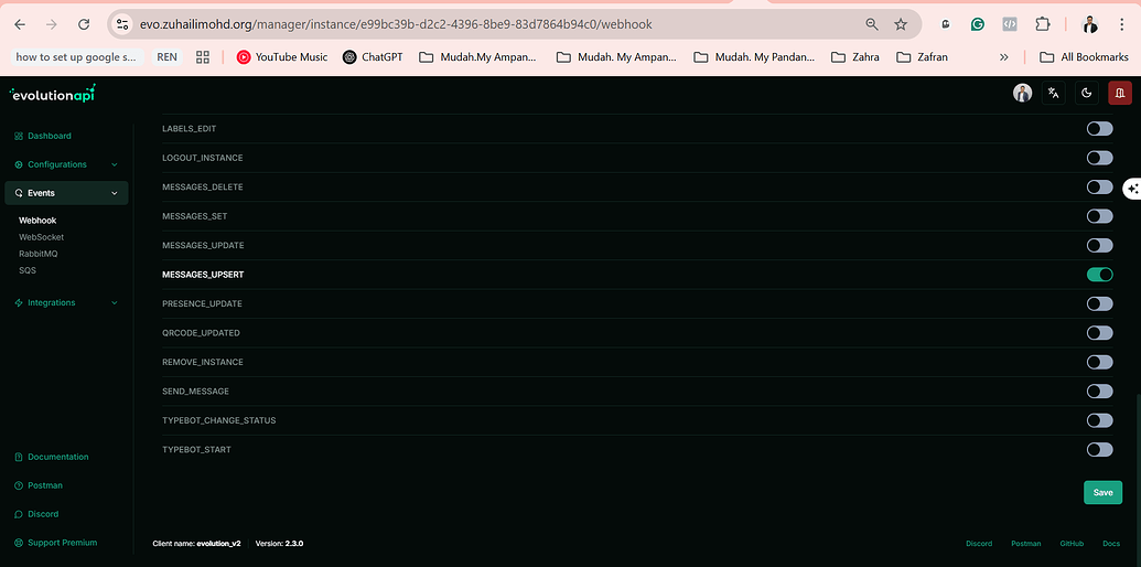 Evolution Api-n8n-coolify- webhook works with test URL but fails to ...