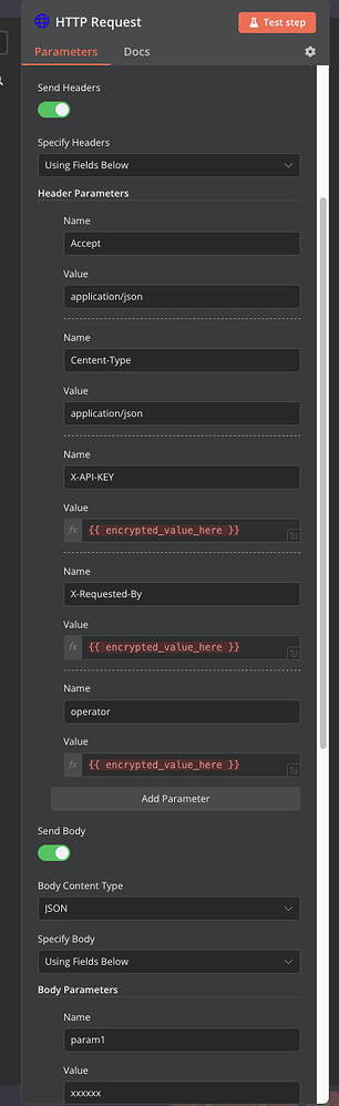 HTTP Request Node - Header Auth - How to securely save Credentials - Questions - n8n Community