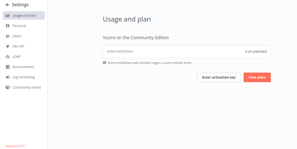Community Edition limited 3 active workflows - Questions - n8n Community Community Edition limited 3 active workflows - Questions - n8n Community