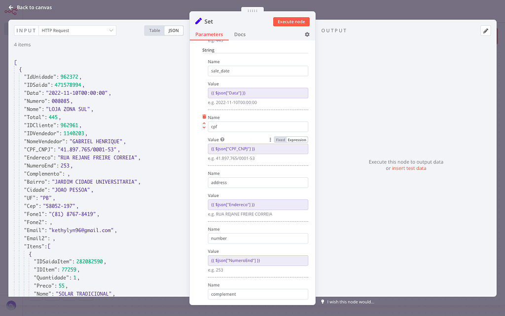 From one nested JSON to another nested JSON: how to parse the nested array - Questions - n8n ...