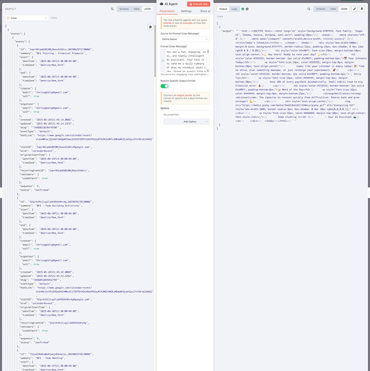 Input Does not Match Output - Questions - n8n Community