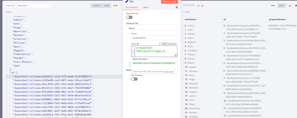 Help With Set Node Questions N8n Community