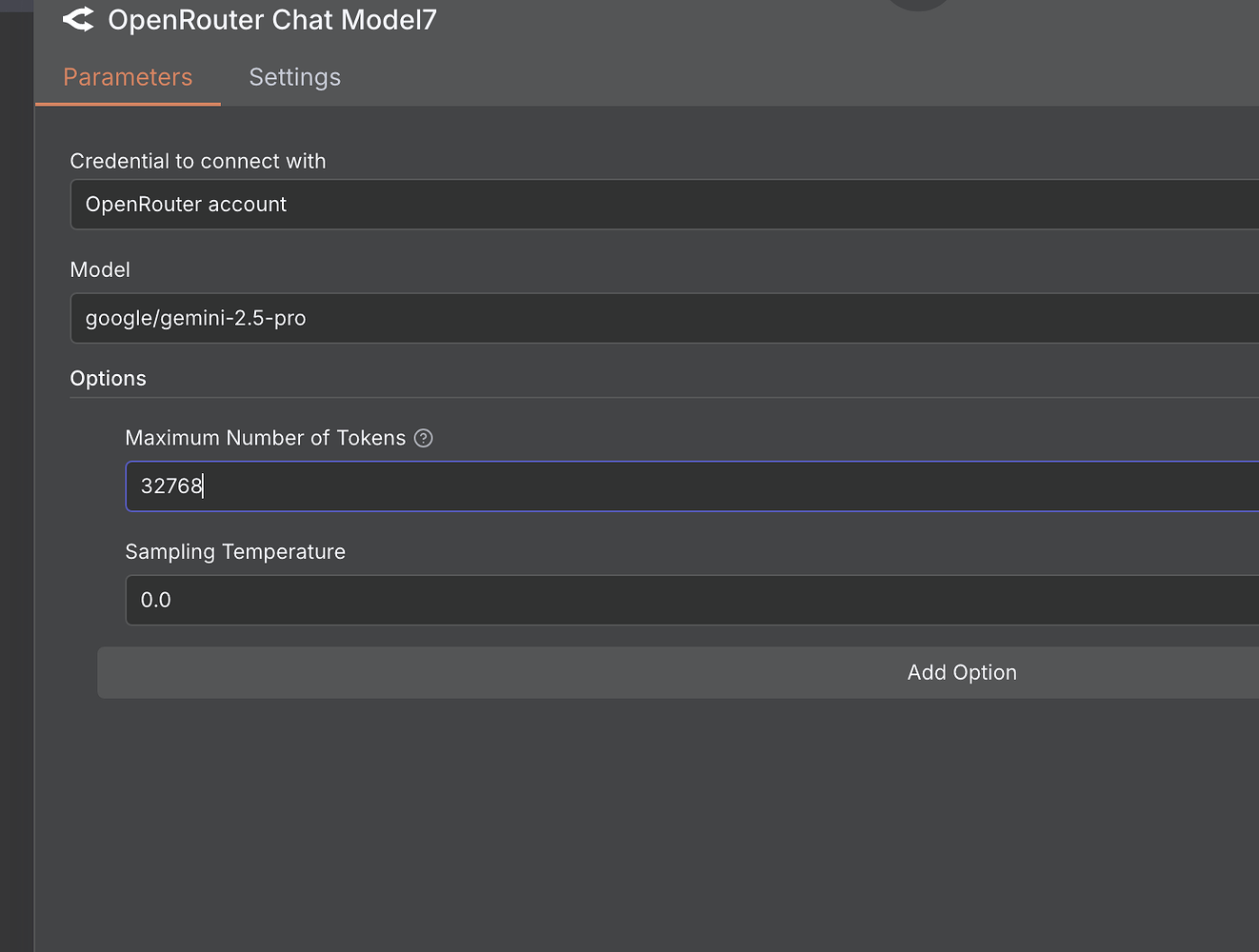 Max Tokens and Thinking Mode Tokens with OpenRouter Chat - Questions - n8n Community