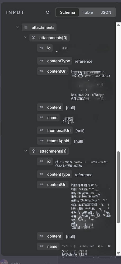 How to handle Microsoft Teams chat message attachments and upload them to SharePoint via AI ...