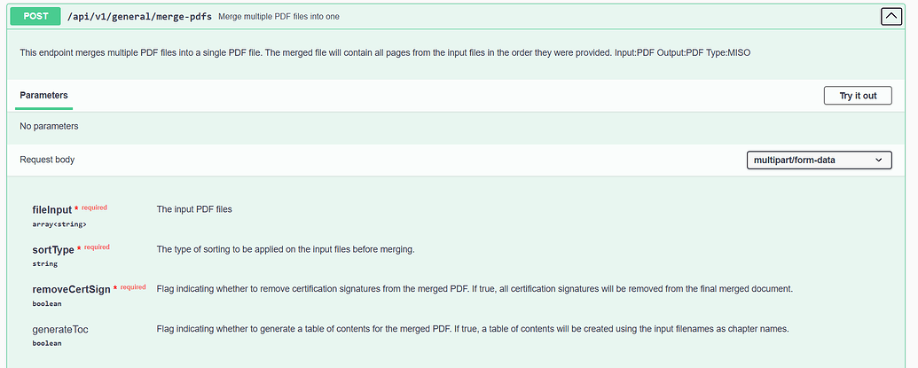 Merge PDFs with Stirling PDF - Questions - n8n Community